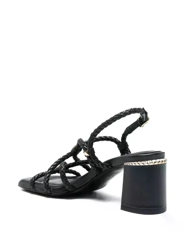 Ash 60mm Braided Block Heel Sandals