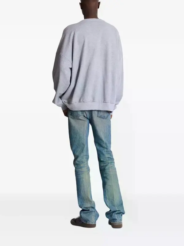 Balmain Printed Cotton Sweater
