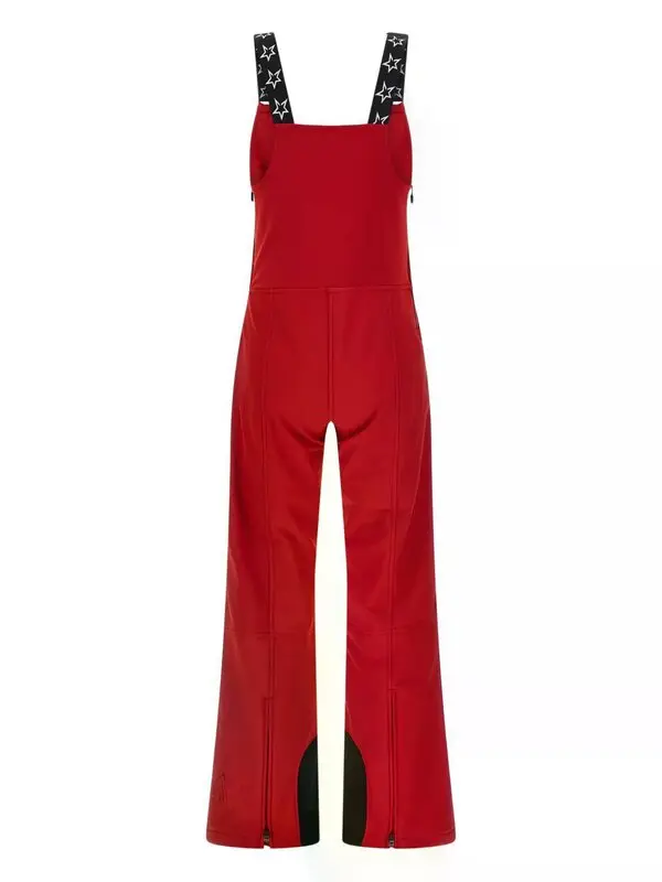 Perfect Moment Jg Bib Star-motif Ski Overalls - Red