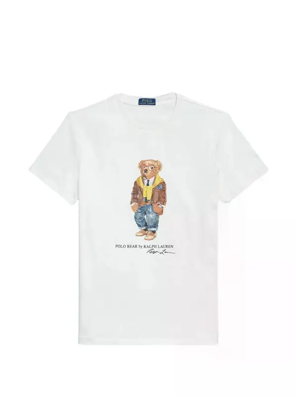 Polo Ralph Lauren Polo Bear Graphic-print T-shirt - White