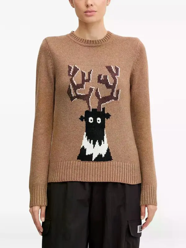 EA7 Embroidered Sweater