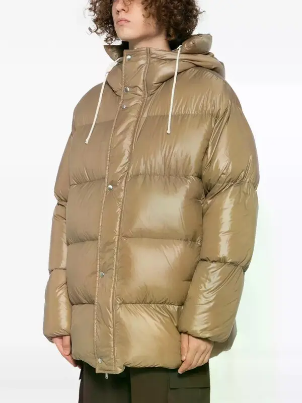 JIL SANDER Down Jacket - Brown