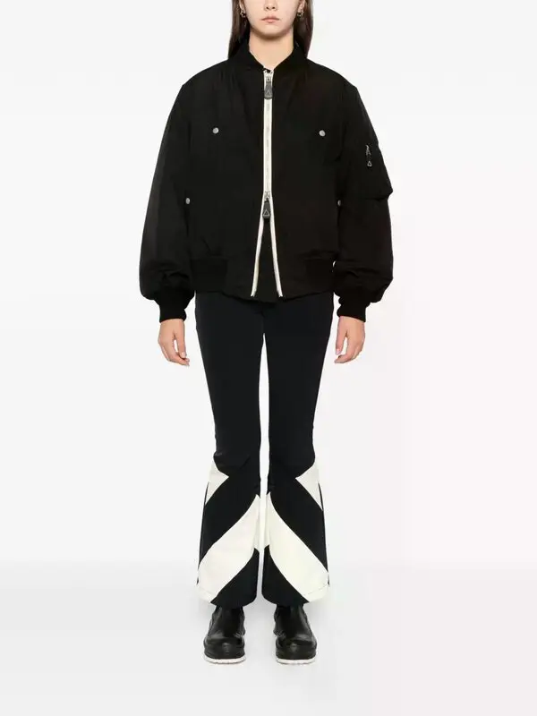 PHENIX Padded Bomber Jacket - Black