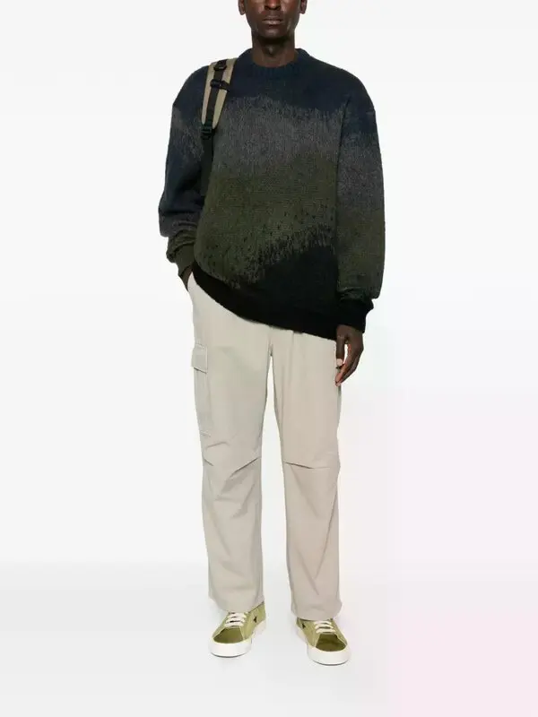 Carhartt Work In Progress Colour-block Crew-neck Sweater - Blue