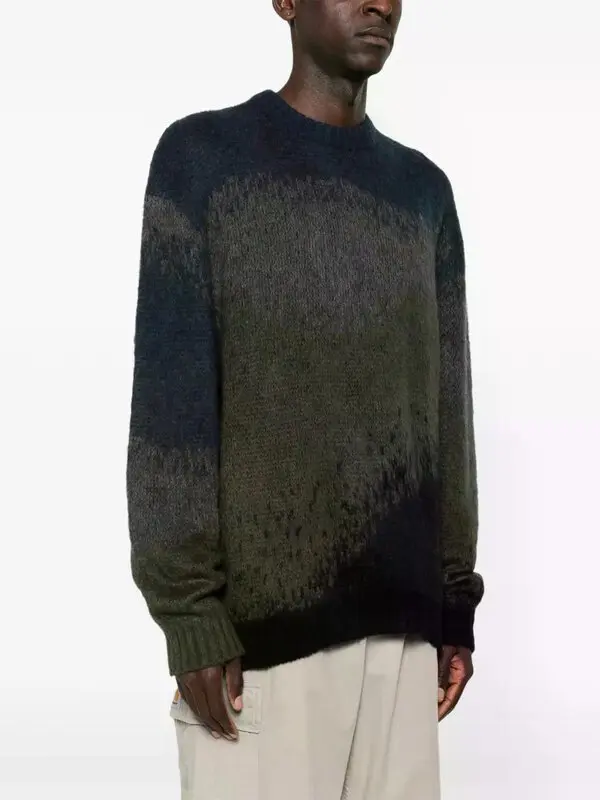 Carhartt Work In Progress Colour-block Crew-neck Sweater - Blue