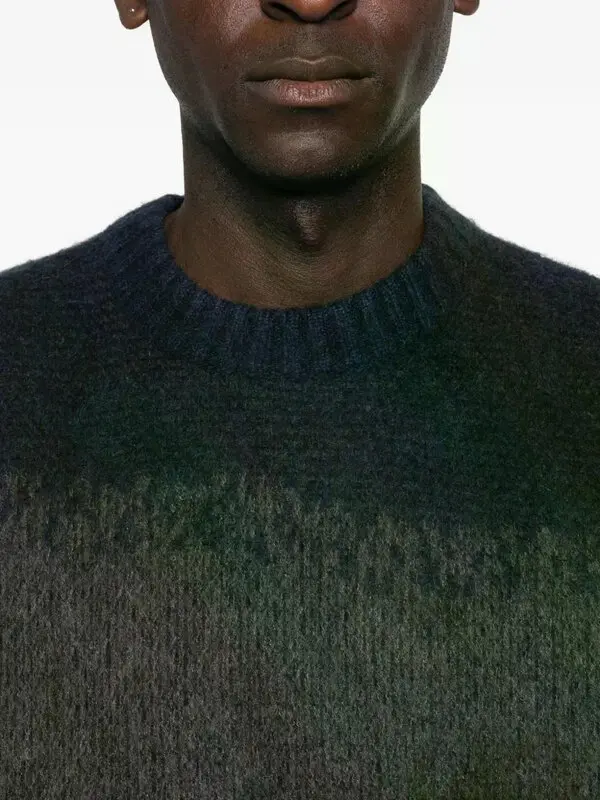 Carhartt Work In Progress Colour-block Crew-neck Sweater - Blue