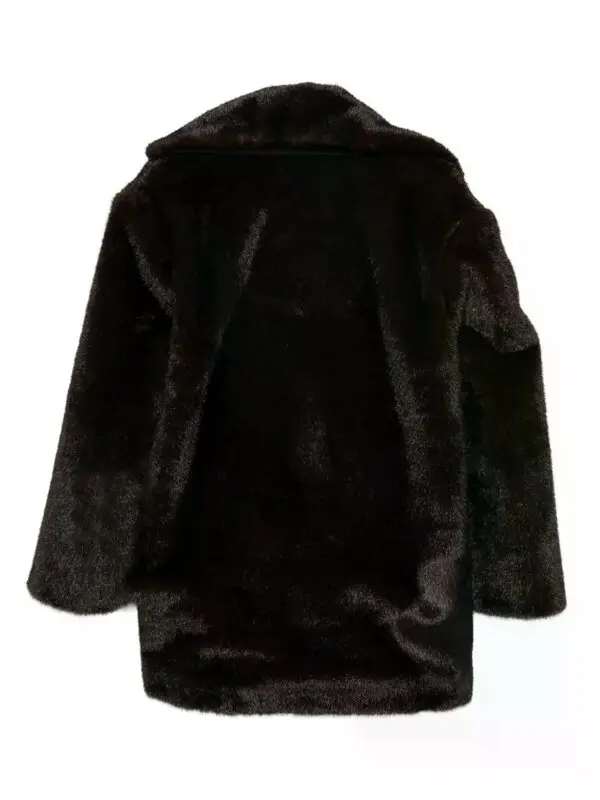 Coperni Faux-fur Single-breasted Coat