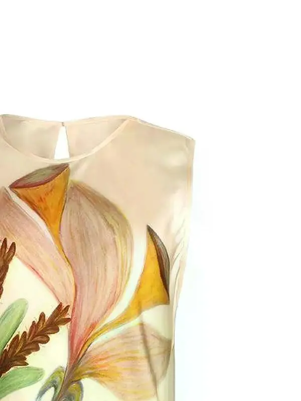 Ulla Johnson Gaea Floral Midi Dress - Neutrals
