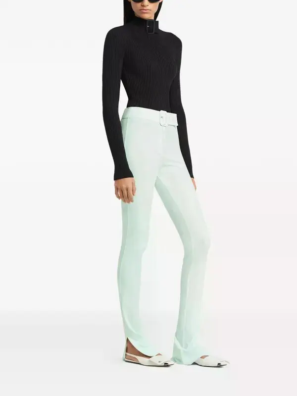 COURREGES Buckle Detailed Sweater - Black