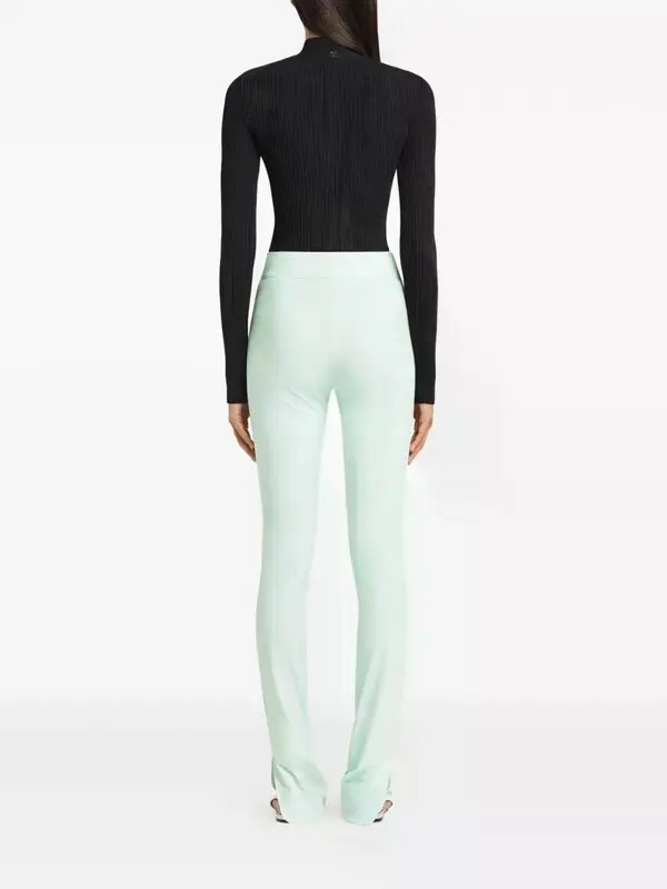 COURREGES Buckle Detailed Sweater - Black