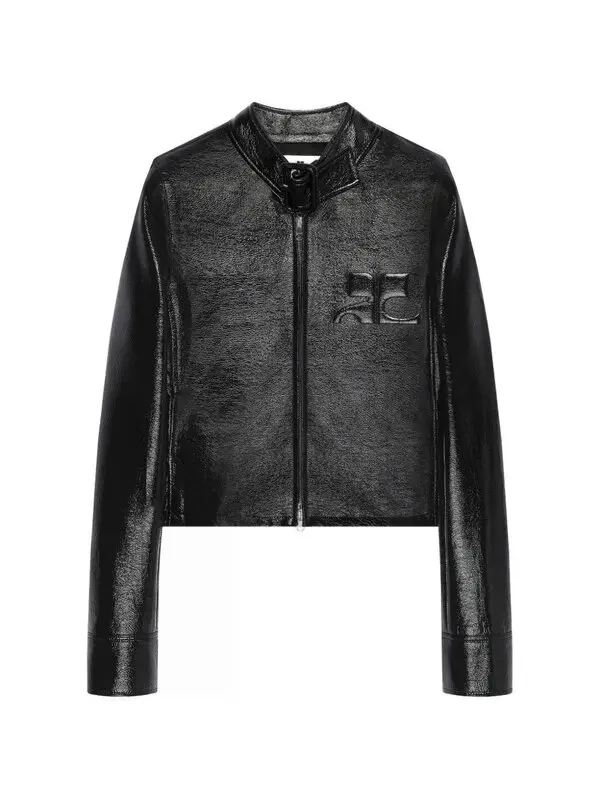 COURREGES Logo-embossed Jacket