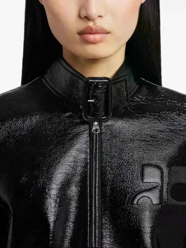 COURREGES Logo-embossed Jacket