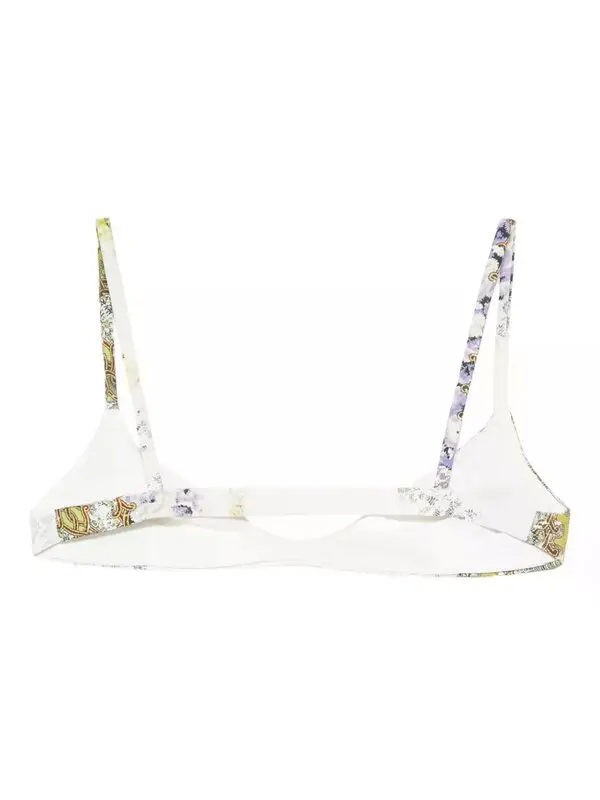 Christopher Esber Absence Printed Bikini Top
