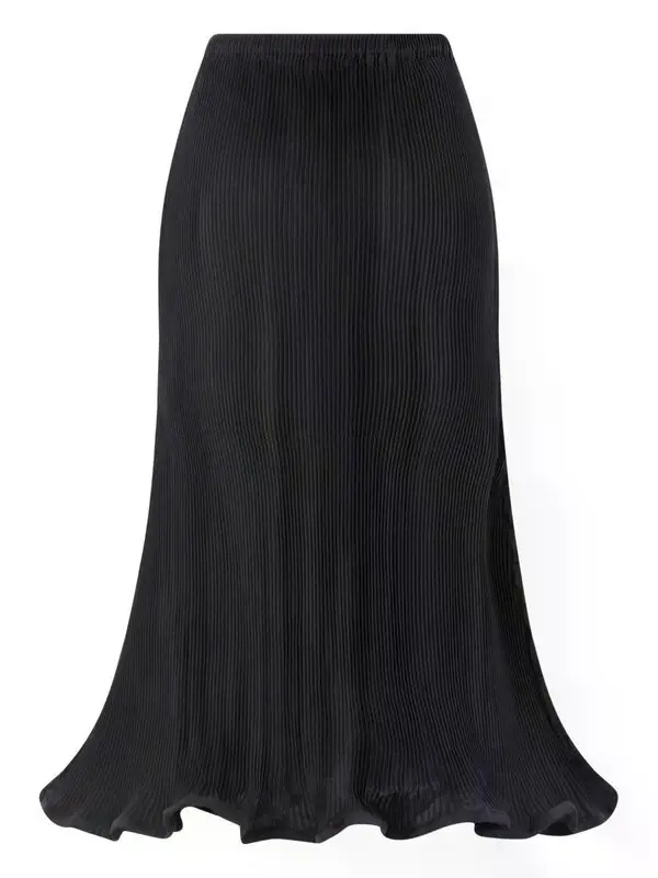 MELITTA BAUMEISTER Zigzag-hem Pleated Skirt