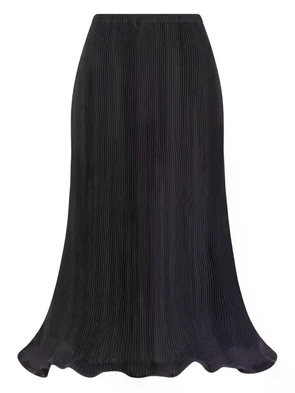 MELITTA BAUMEISTER Zigzag-hem Pleated Skirt