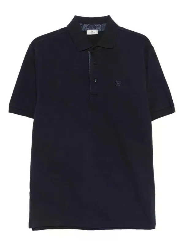 Etro Logo-embroidered Polo Shirt