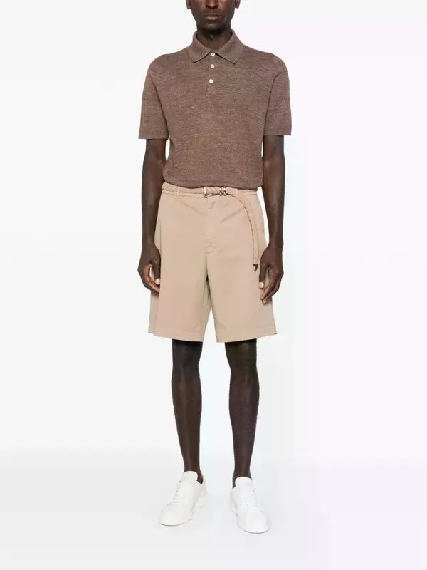 Brunello Cucinelli Belt-loops Shorts - Neutrals