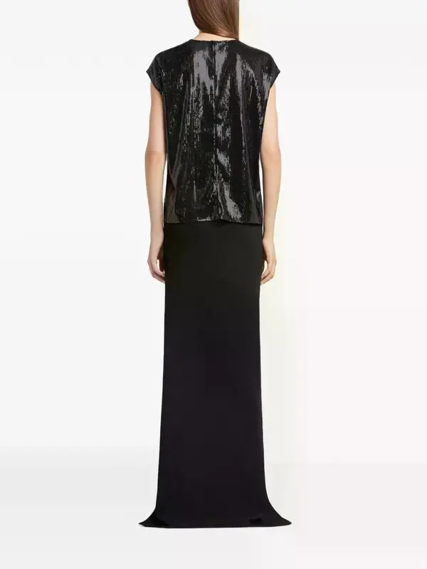 COURREGES Sequin Embellished Blouse