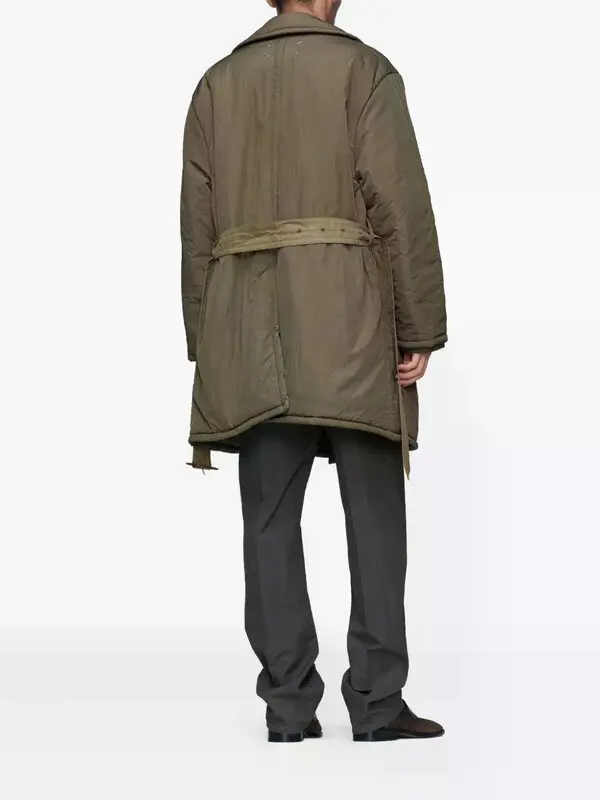 MAISON MARGIELA Belted Double-breasted Coat