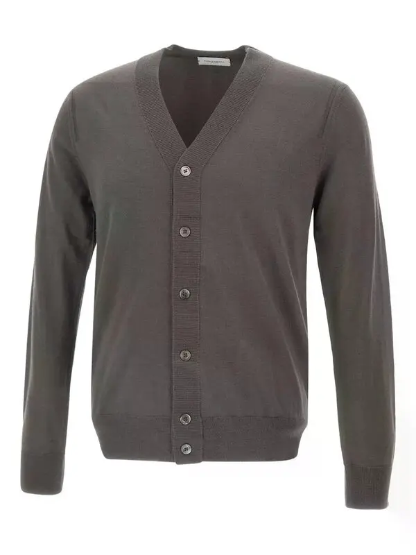 PAOLO PECORA V-neck Button-up Cardigan