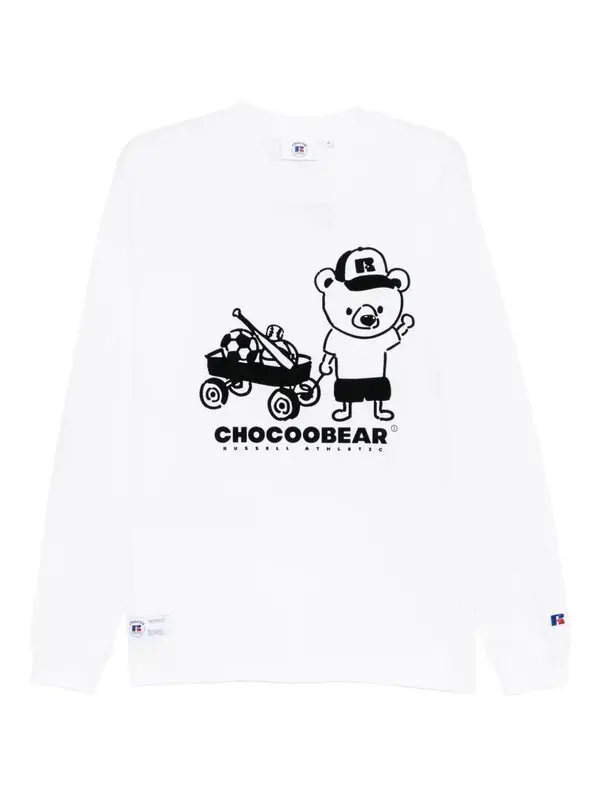 CHOCOOLATE Graphic-print T-shirt - White