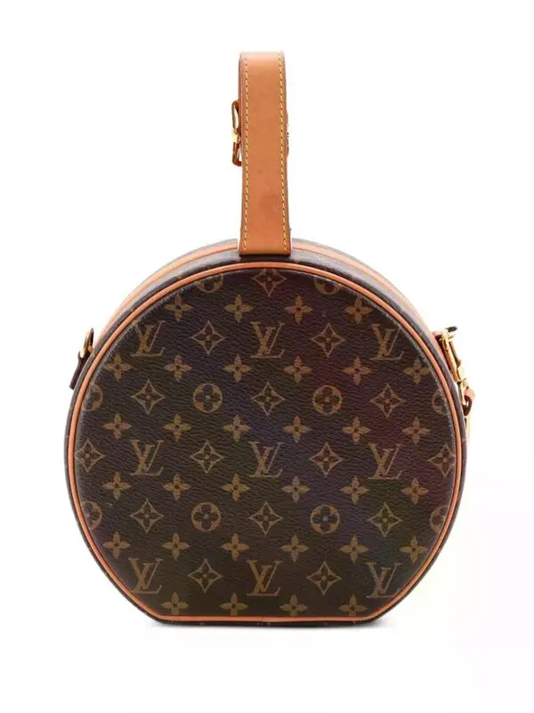 LOUIS VUITTON Petite Boite Chapeau Monogram Canvas - Brown