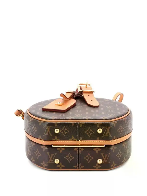 LOUIS VUITTON Petite Boite Chapeau Monogram Canvas - Brown