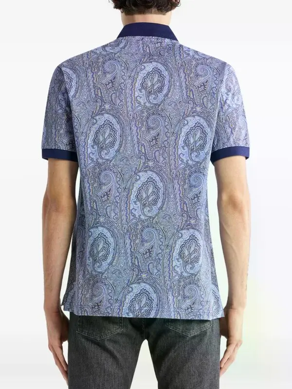 Etro Piqué Polo Shirt