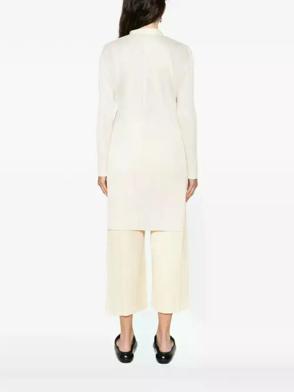 Issey Miyake Pleated Long Sleeve Top