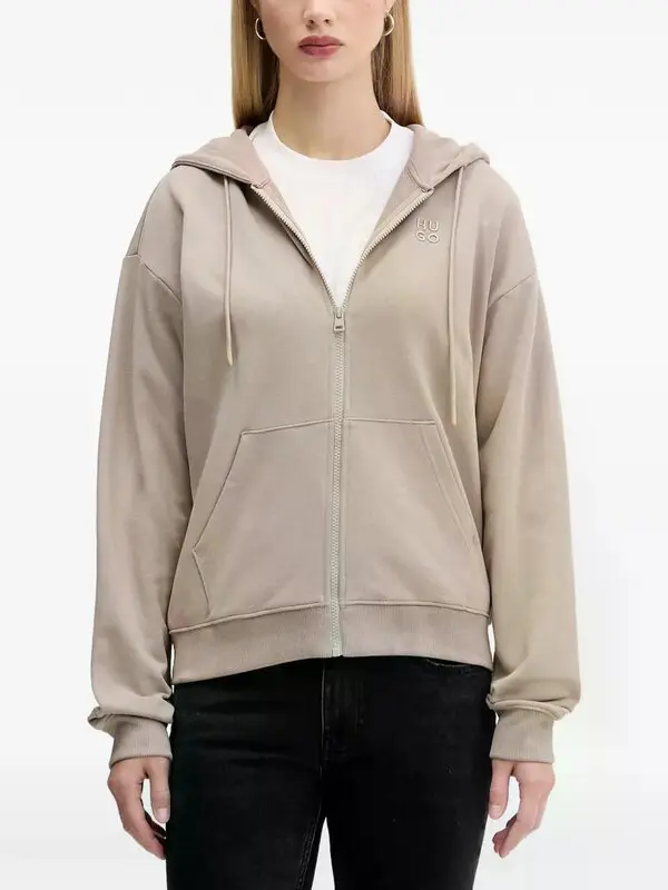 Hugo Zip Hooded Sweatshirt