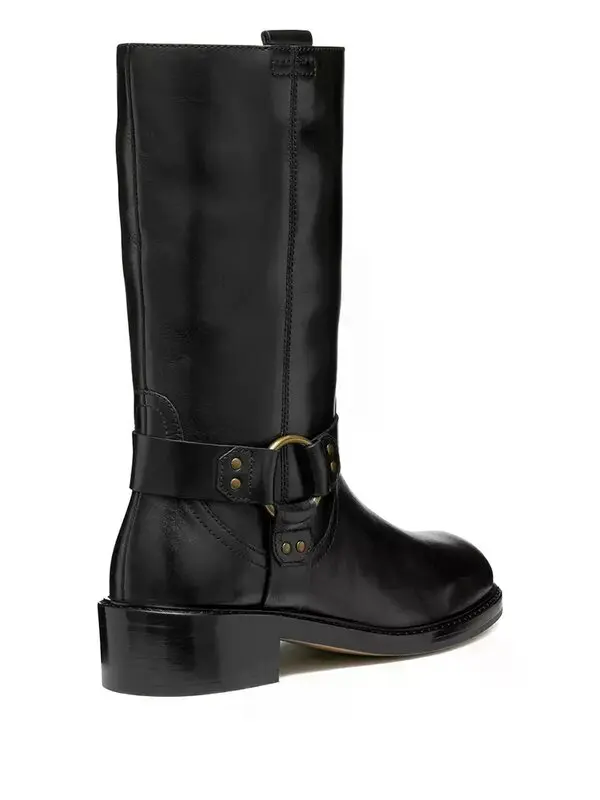 Geox 45mm Nalvia Leather Boots