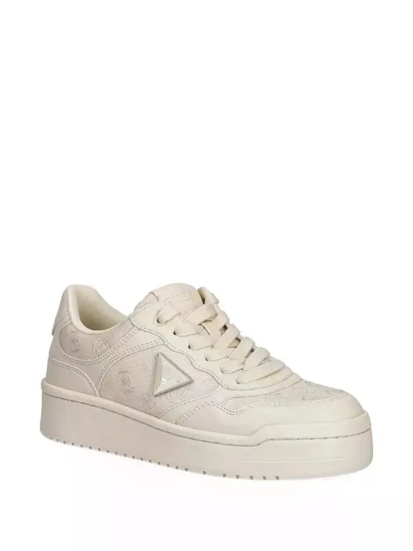 Guess Logo-plaque Platform Sneakers