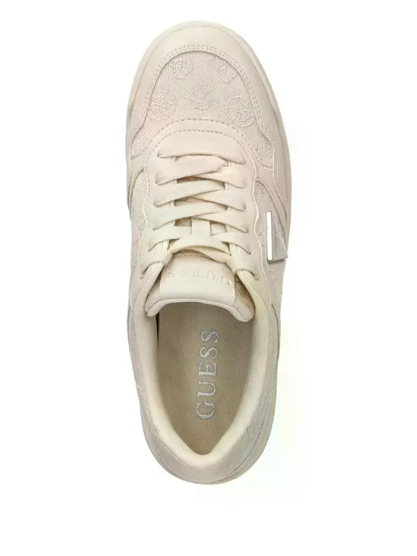 Guess Logo-plaque Platform Sneakers