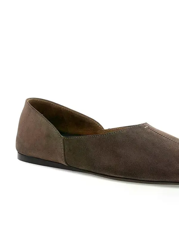 Khaite Jane Ballerina Flats - Brown