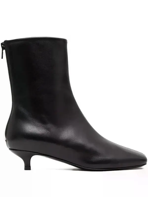 TOTEME Rear-zip Square-toe Boots