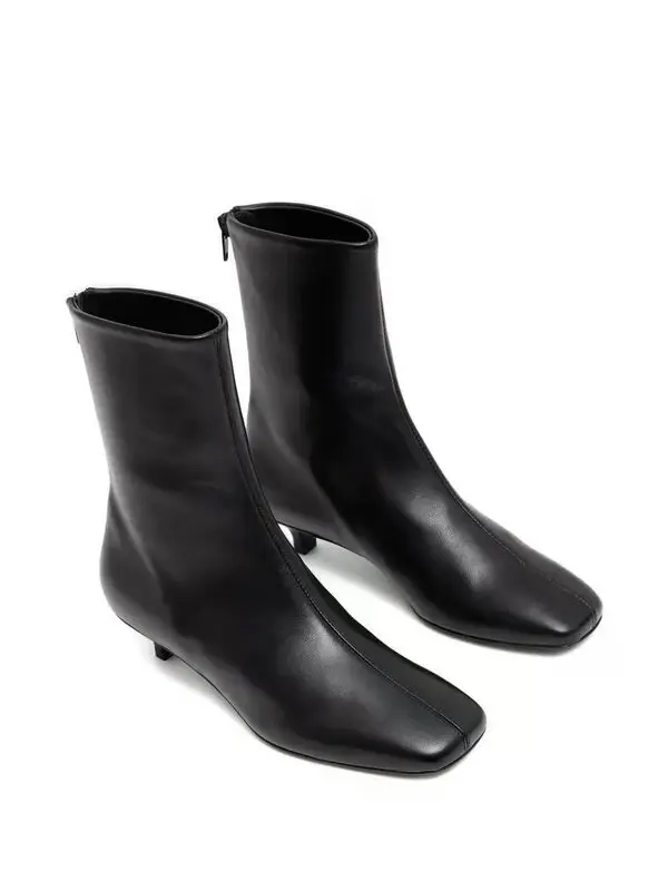 TOTEME Rear-zip Square-toe Boots