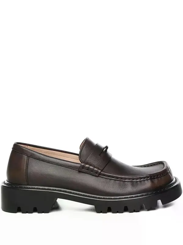 Loewe 40mm Lug-sole Loafers