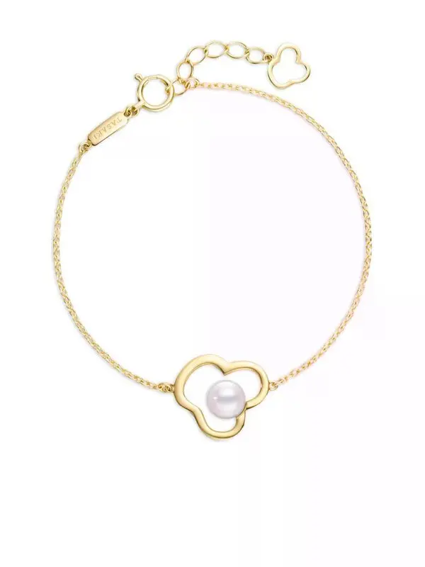 TASAKI 18k Yellow Akoya Pearl Bracelet - Gold