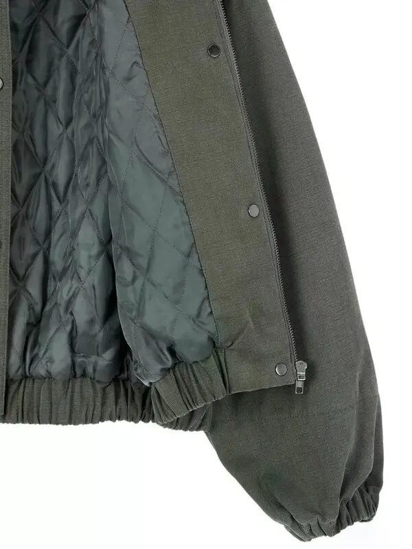 STUDIO TOMBOY Collared Cotton Jacket