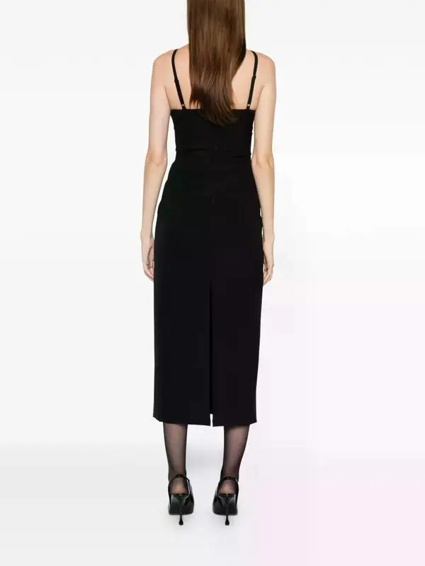 AXEL 113 Tess Midi Dress - Black