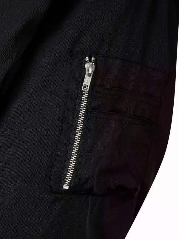 STUDIO TOMBOY V-neck Bomber Jacket - Black