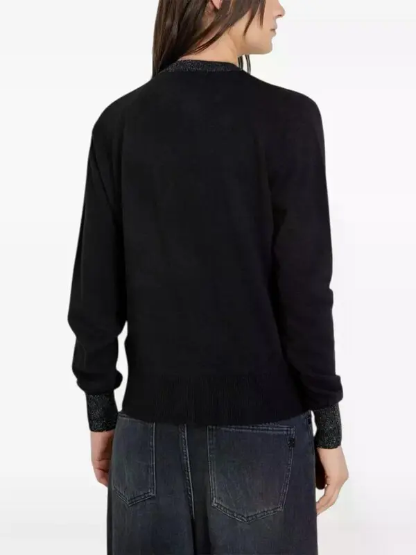 GAELLE Logo Detail Sweater
