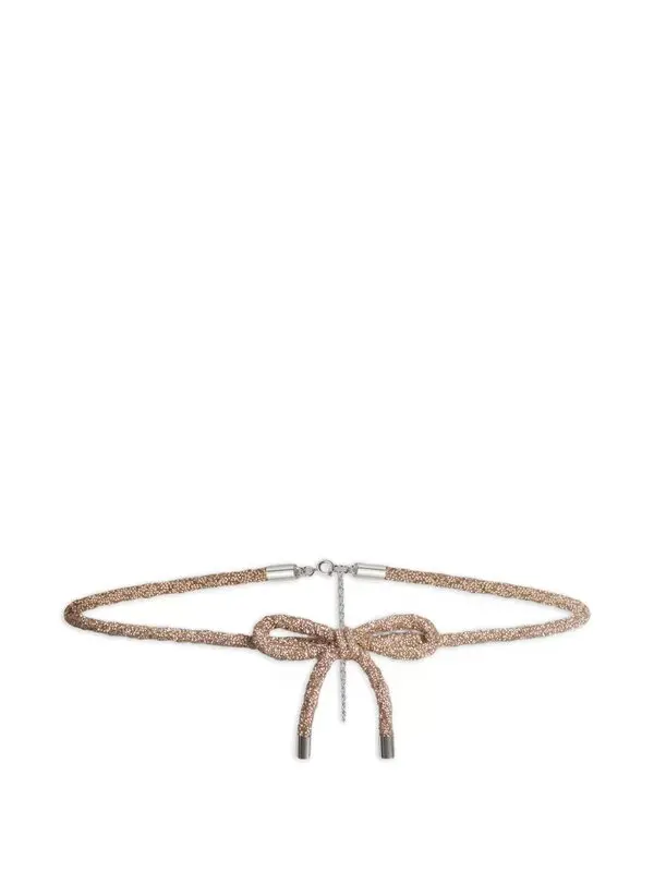 Alberta Ferretti Rope Belt - Gold