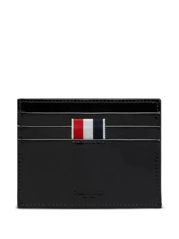 Thom Browne 4-bar Leather Card Holder