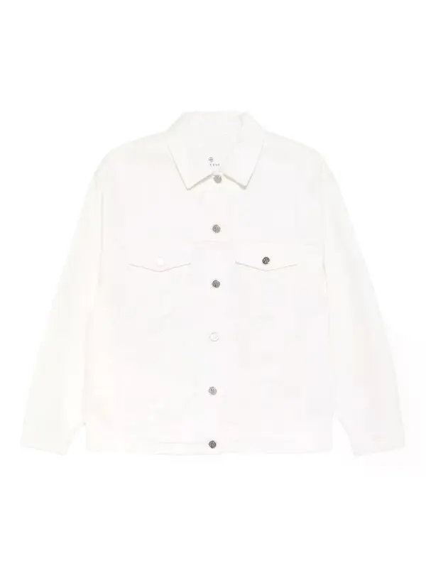 ANINE BING Rory Buttoned Pocket Jacket - White