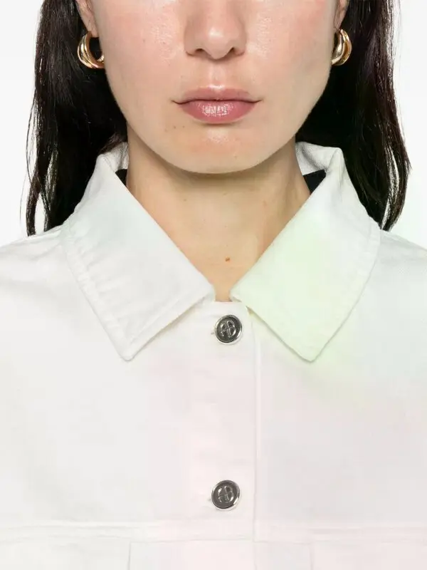 ANINE BING Rory Buttoned Pocket Jacket - White