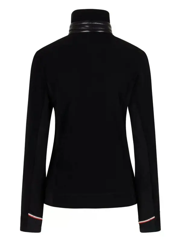 Moncler Zip-up High-neck Sweater