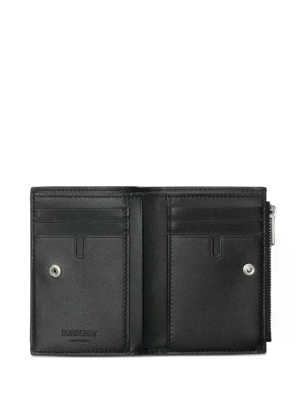 Burberry Equestrian Knight Zip Wallet