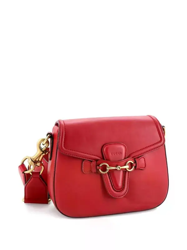 Gucci Lady Web Leather Medium Shoulder Bag