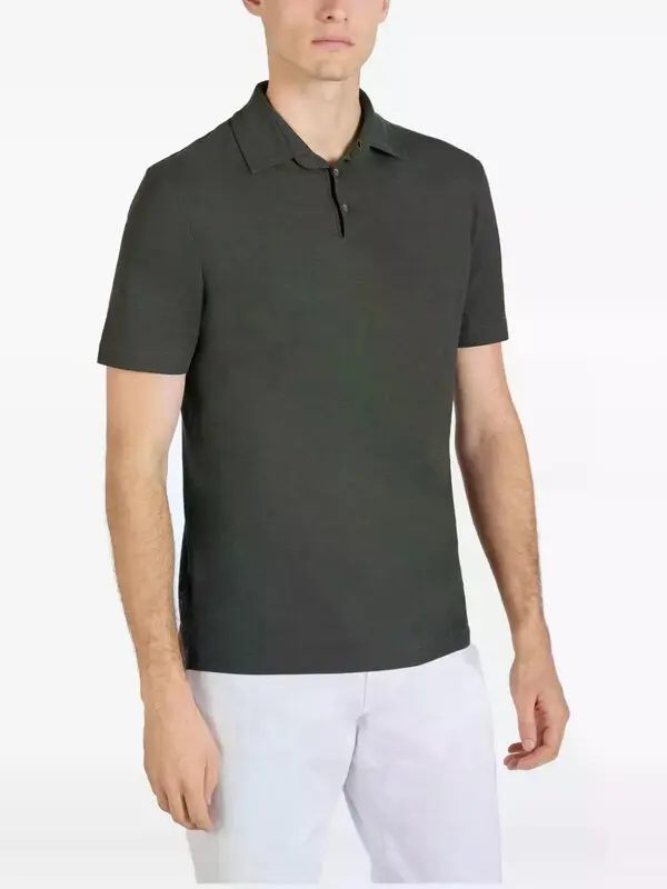SLOWEAR Short-sleeve Polo Shirt - Green